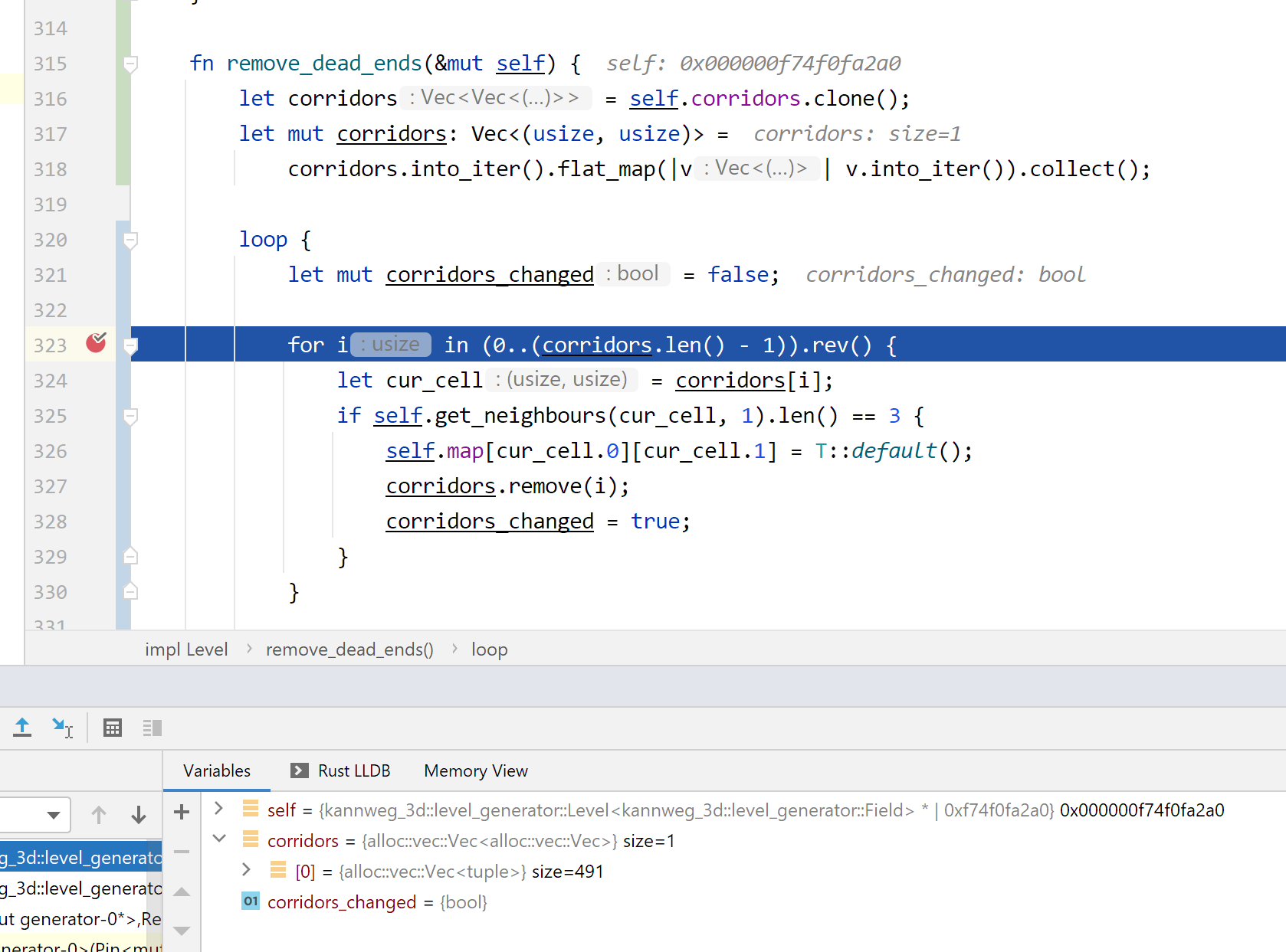 debugger problems with shadowed variables · Issue #6296 · intellij-rust/intellij-rust · GitHub