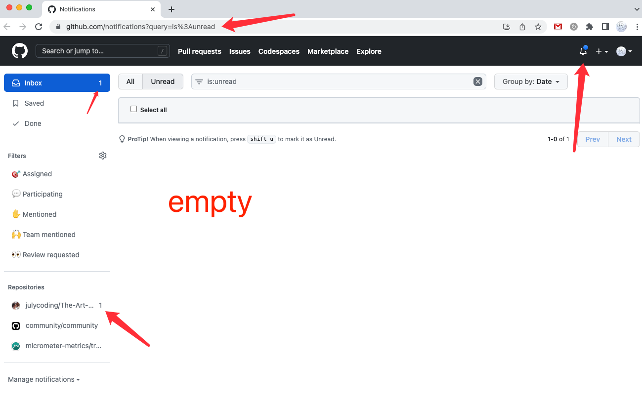 Github's notification has a bug · community · Discussion #53836 · GitHub
