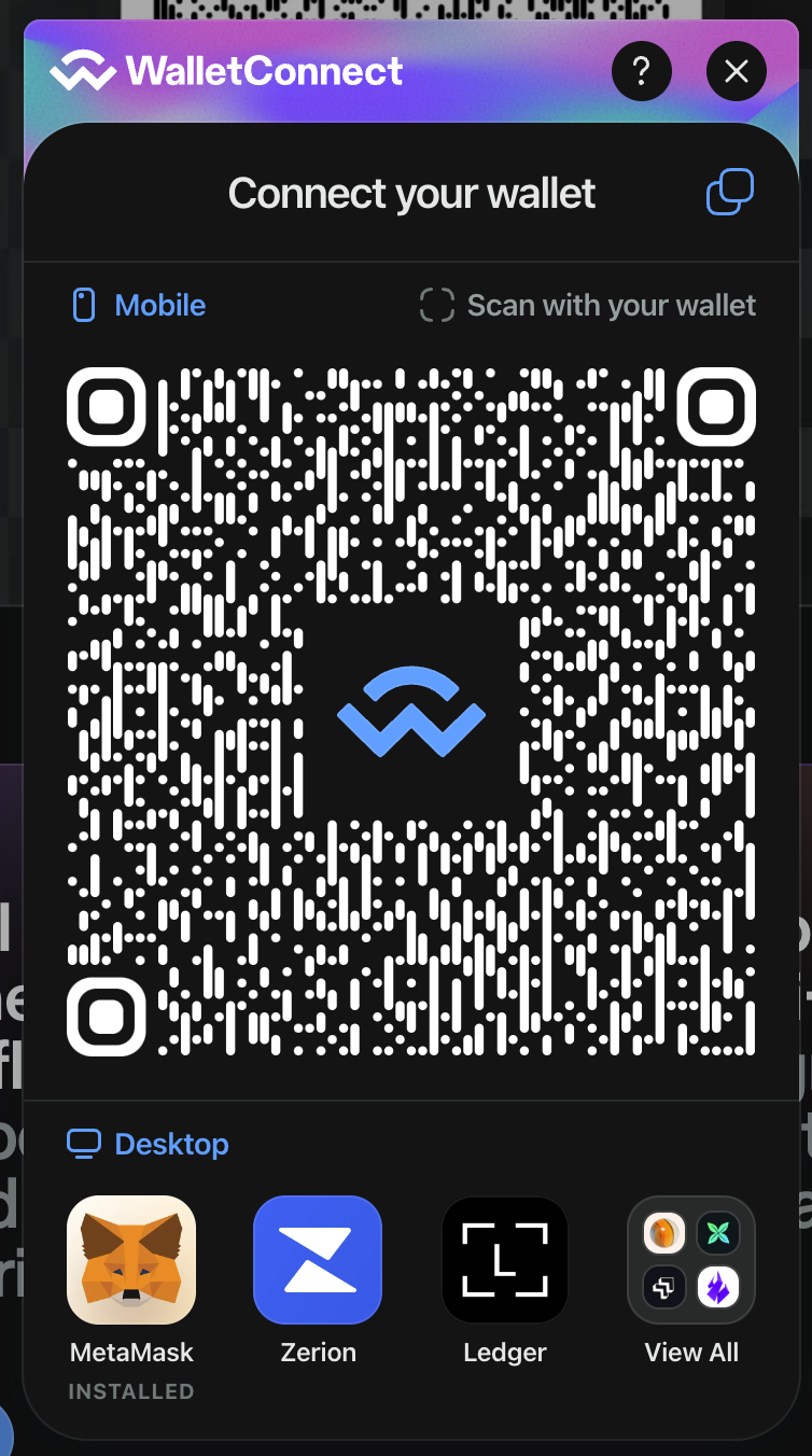 Can't scan WalletConnect v2 QR code in dark mode · Issue #3089 · AlphaWallet/alpha-wallet ...