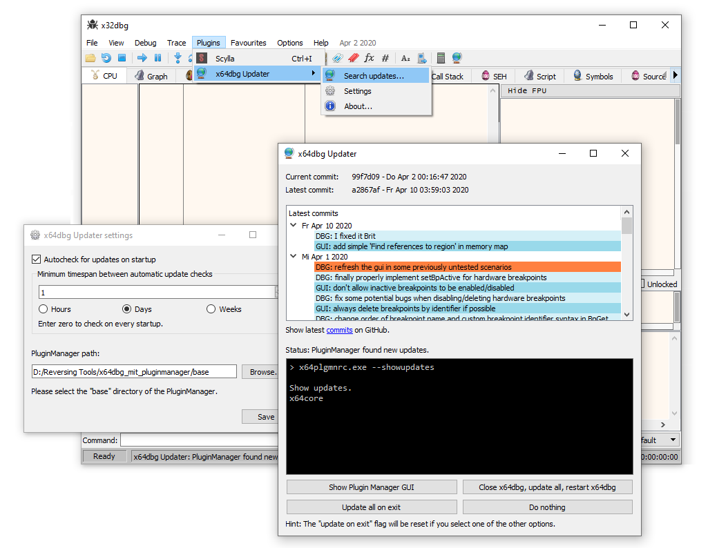 add x64dbg plugin manager · Issue #293 · mandiant/flare-vm · GitHub