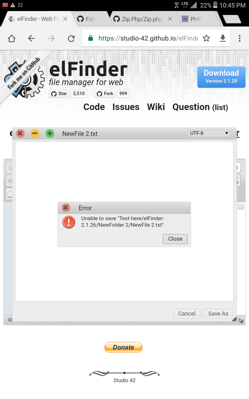 False errors using the LocalFileSystem Driver and working with empty files · Issue #2226 ...