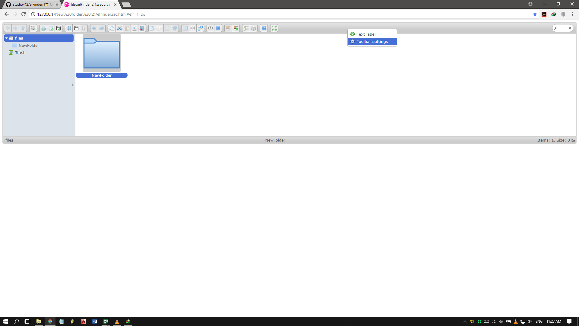 settings is not working · Issue #2615 · Studio-42/elFinder · GitHub