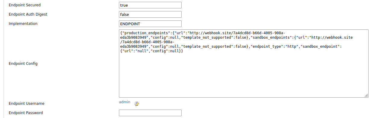 Endpoint password of the Basic auth (Backend) is getting replaced ...