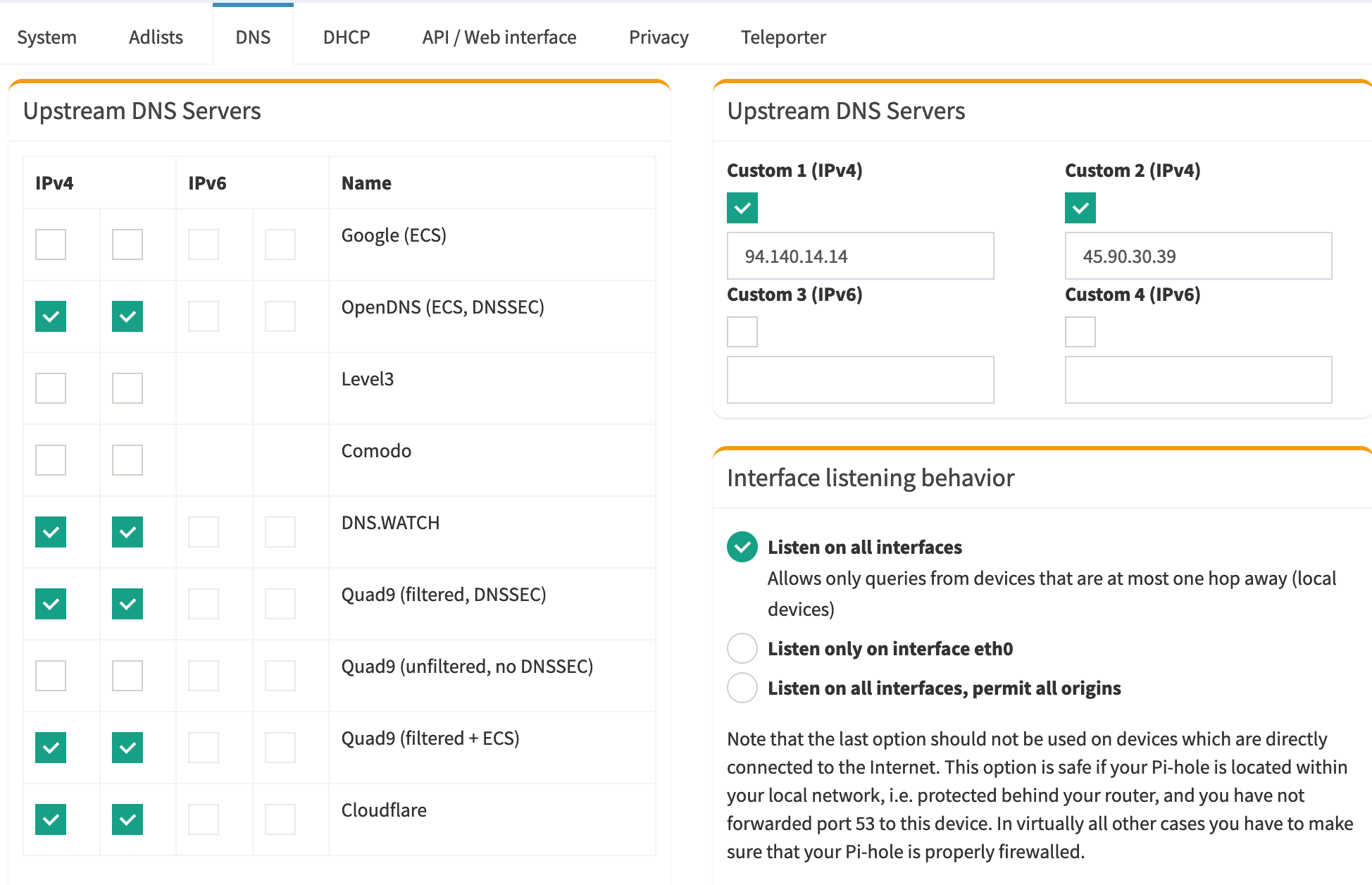 Docker: dns-servers.conf is replaced if exists when PiHole start in the container · Issue #602 ...