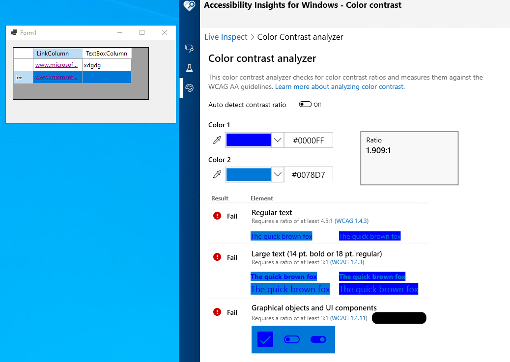 [Color Contrast] The Link is practically invisible when the full ...