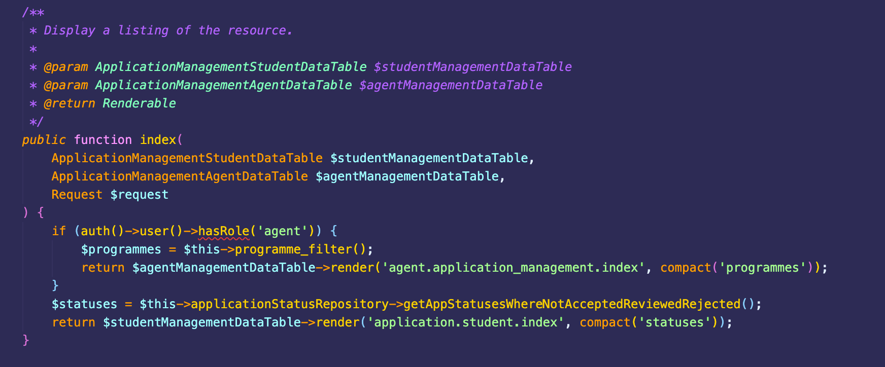 Calling method from traits but Intelephense said Undefined Method · Issue #1168 · bmewburn ...