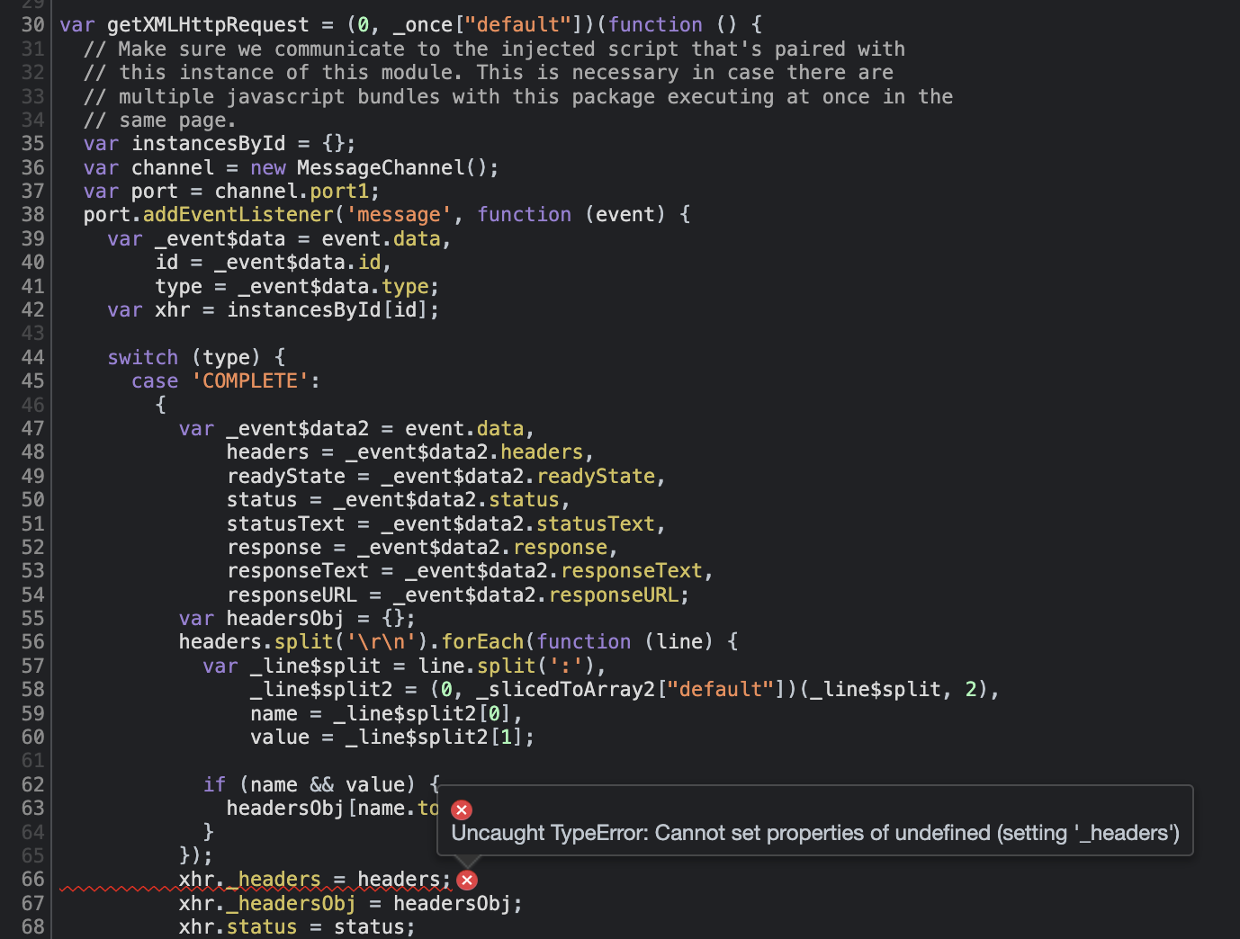 TypeError: Cannot set properties of undefined (setting '_headers') · Issue #812 · InboxSDK ...