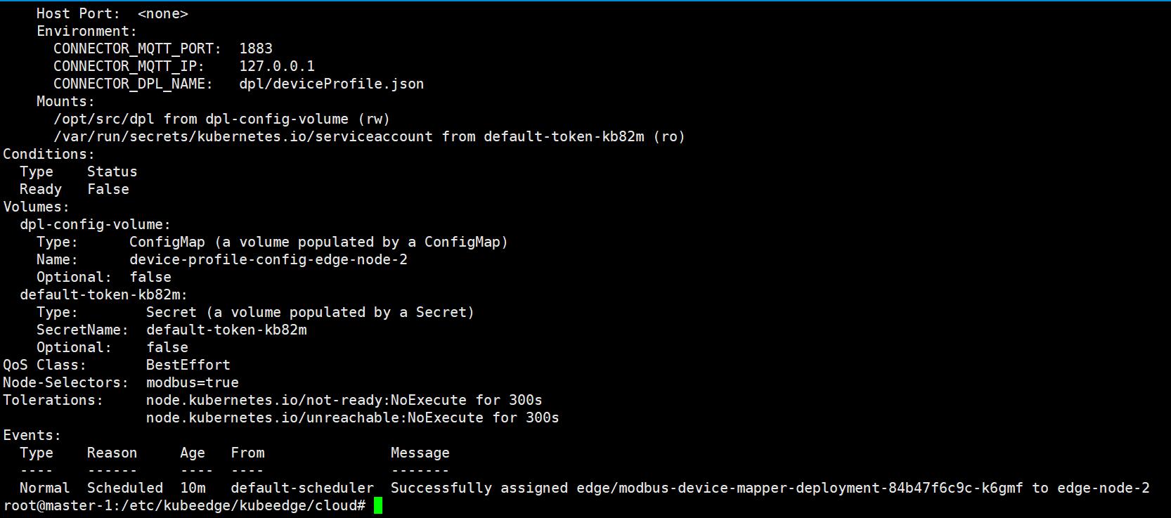 Modbus_mapper Pod Start Failture · Issue #918 · kubeedge/kubeedge · GitHub