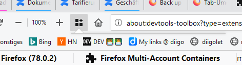 Addon Toolbar Panel does not show up when clicked · Issue #1698 · mozilla/multi-account ...