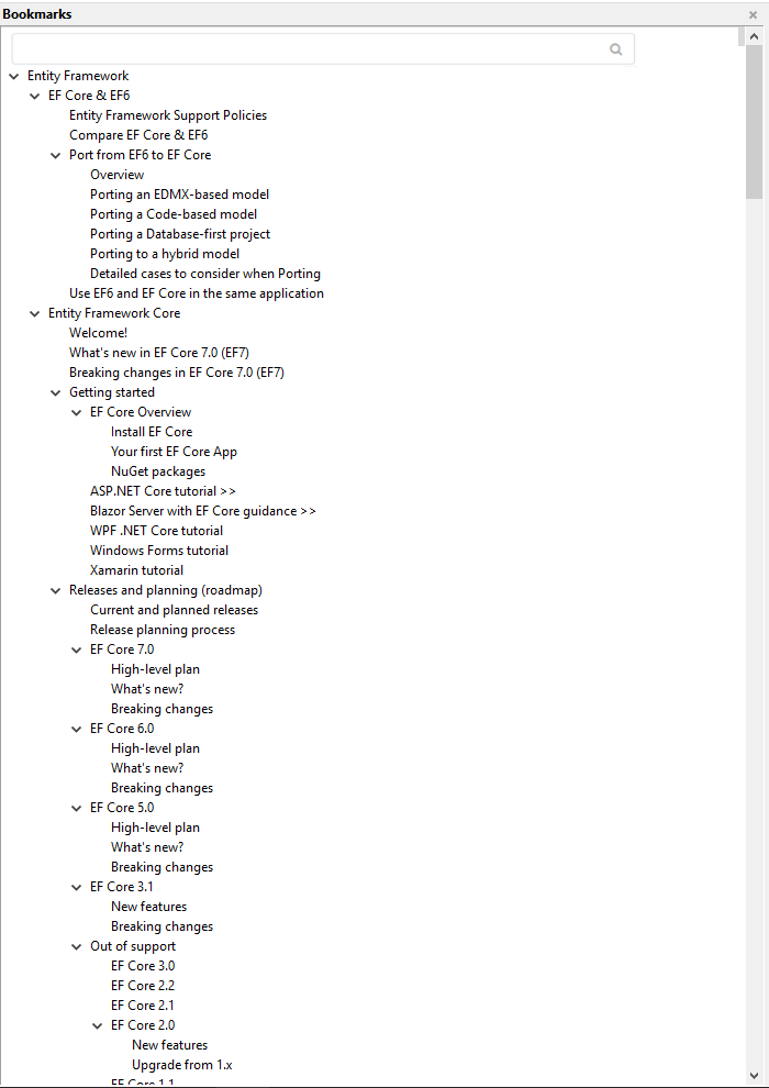 Filter bookmarks · Issue #3019 · sumatrapdfreader/sumatrapdf · GitHub