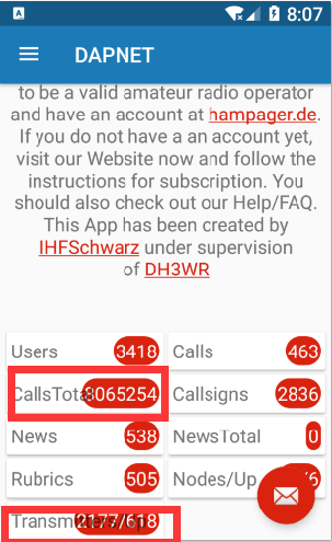 A display bug · Issue #72 · DecentralizedAmateurPagingNetwork/DAPNETApp · GitHub