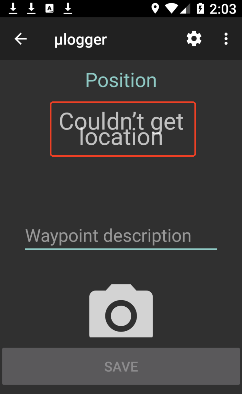 A display issue · Issue #92 · bfabiszewski/ulogger-android · GitHub