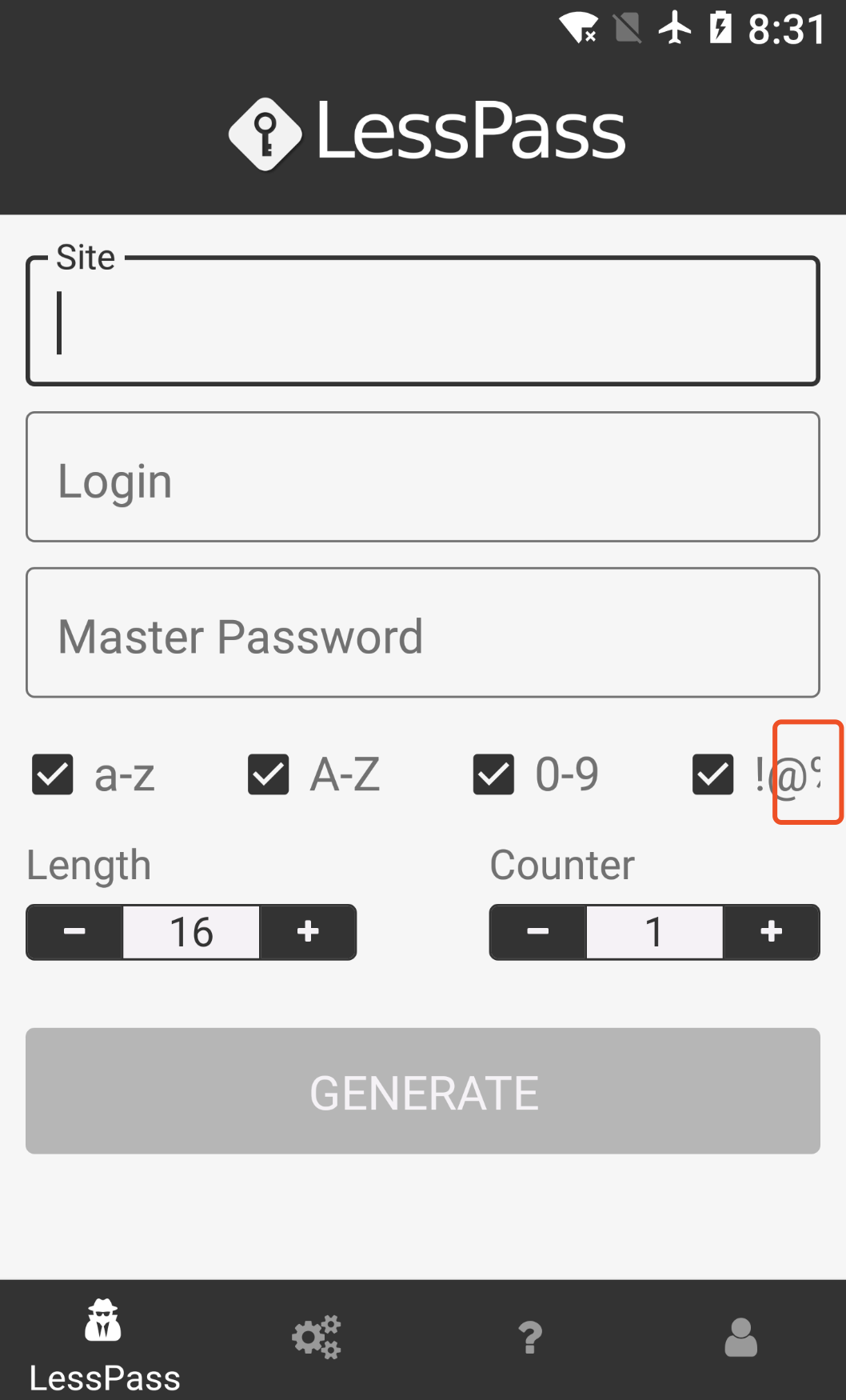 A Display Bug · Issue #519 · lesspass/lesspass · GitHub