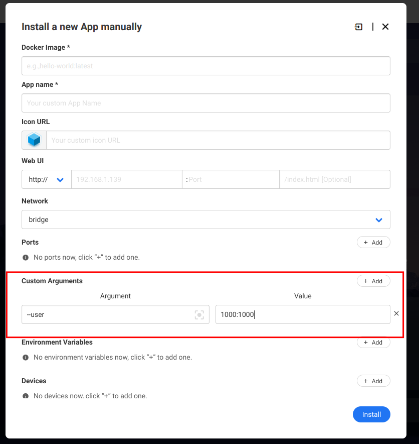 add-custom-insert-of-docker-arguments-issue-504-icewhaletech
