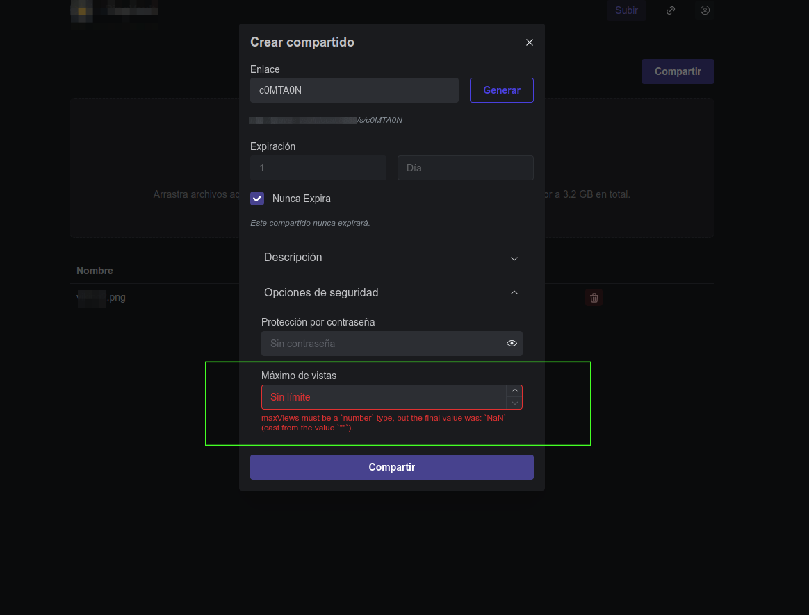🐛 Bug Report: Locked share because the limit of views · Issue #287 · stonith404/pingvin-share ...