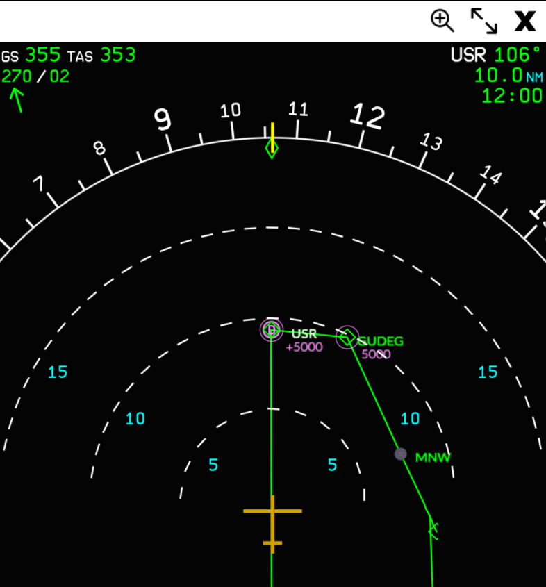 [BUG] ND Range Rings and waypoint's info distance mismatch · Issue #3219 · flybywiresim/aircraft ...