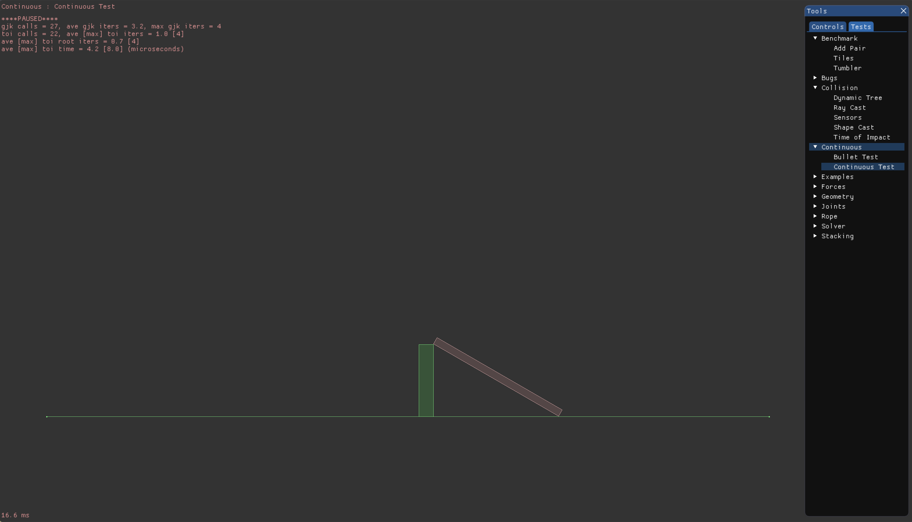 Implementation Issues With Toi Solver · Issue 4 · Mtsamis Box2d Optimized · Github