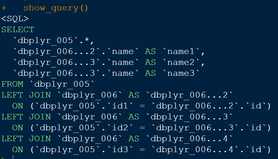 problem when joining three consicutive left_join · Issue #1160 · tidyverse/dbplyr · GitHub