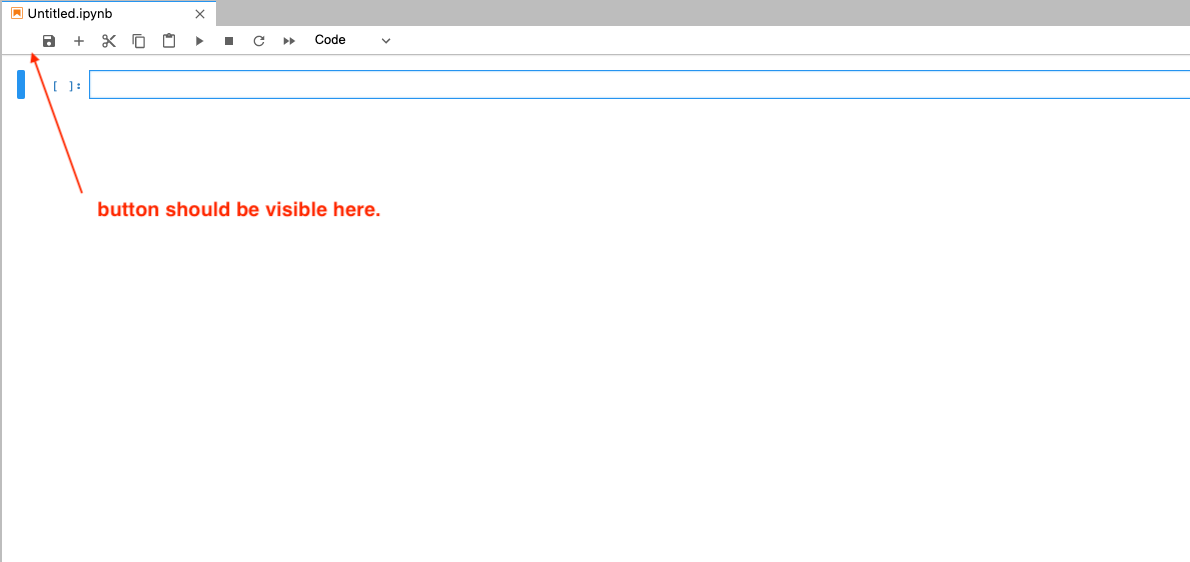 toolbar button doesn't show in example · Issue #8708 · jupyterlab ...