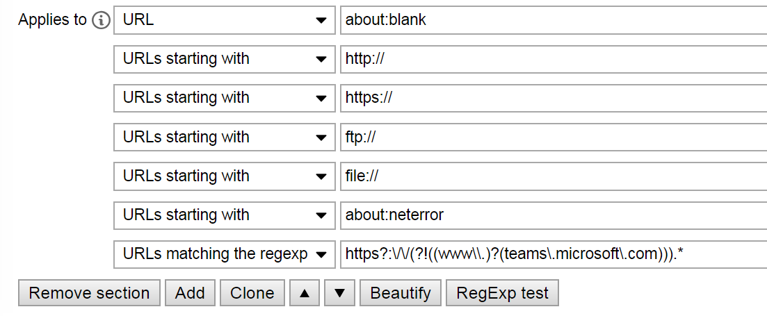 Excluding a style not working with a regular expression · Issue #548 ...
