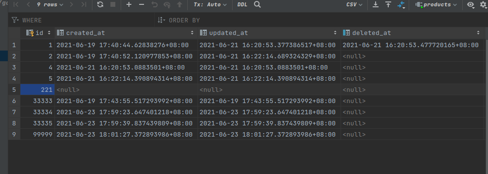 the result is different between model and table · Issue #4474 · go-gorm/gorm · GitHub