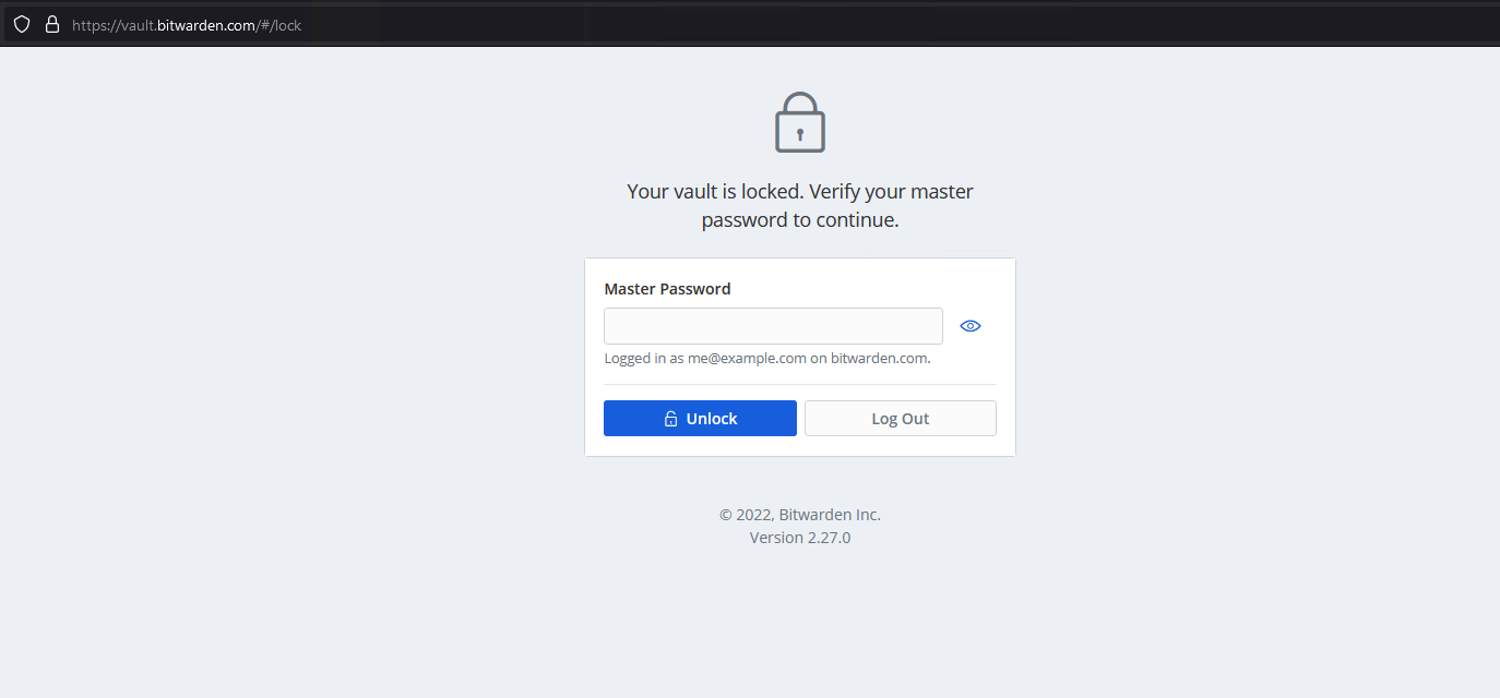 Vault shows "Logged in as __$1__" after automatic locking due to inactivity · Issue #2489 ...