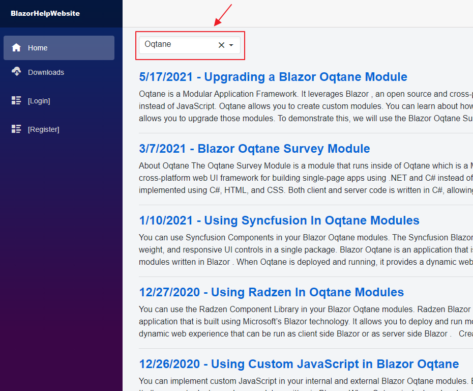 News & Ecommerce Themes · oqtane oqtane.framework · Discussion #1521 · GitHub