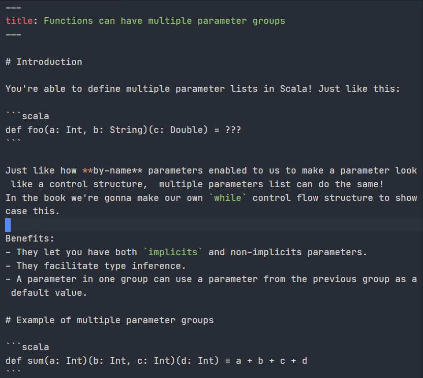 Markdown Syntax Highlighting Errors · Issue 3322 · Onivim Oni2 · Github