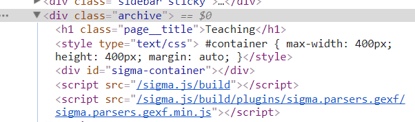 Install Sigma.js on github pages and minimal mistakes · Issue #888 · jacomyal/sigma.js · GitHub