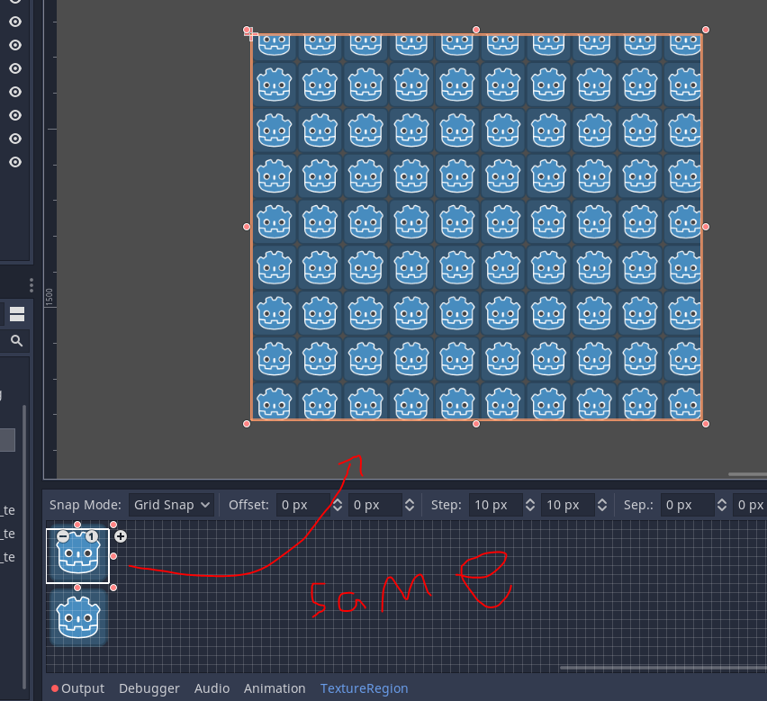 AtlasTextures - Tile StretchMode isnt working · Issue #45700 · godotengine/godot · GitHub