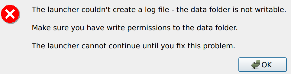 Multimc Cant Run When Installed On A Read Only Filesystem · Issue 4328 · Multimclauncher · Github