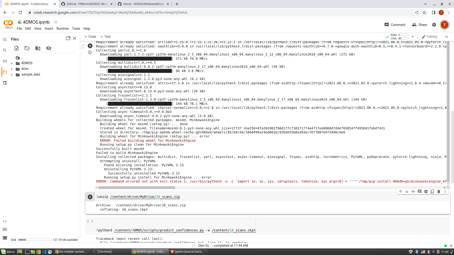 No module named mos4d · Issue #6 · PRBonn/4DMOS · GitHub