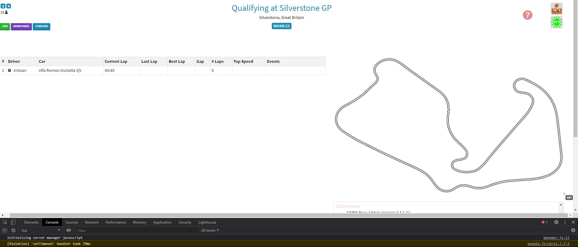 Live Timing/Map Functionality · Issue #975 · JustaPenguin/assetto ...
