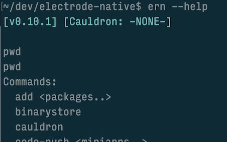CLI flags mutate configuration file · Issue #329 · electrode-io/electrode-native · GitHub