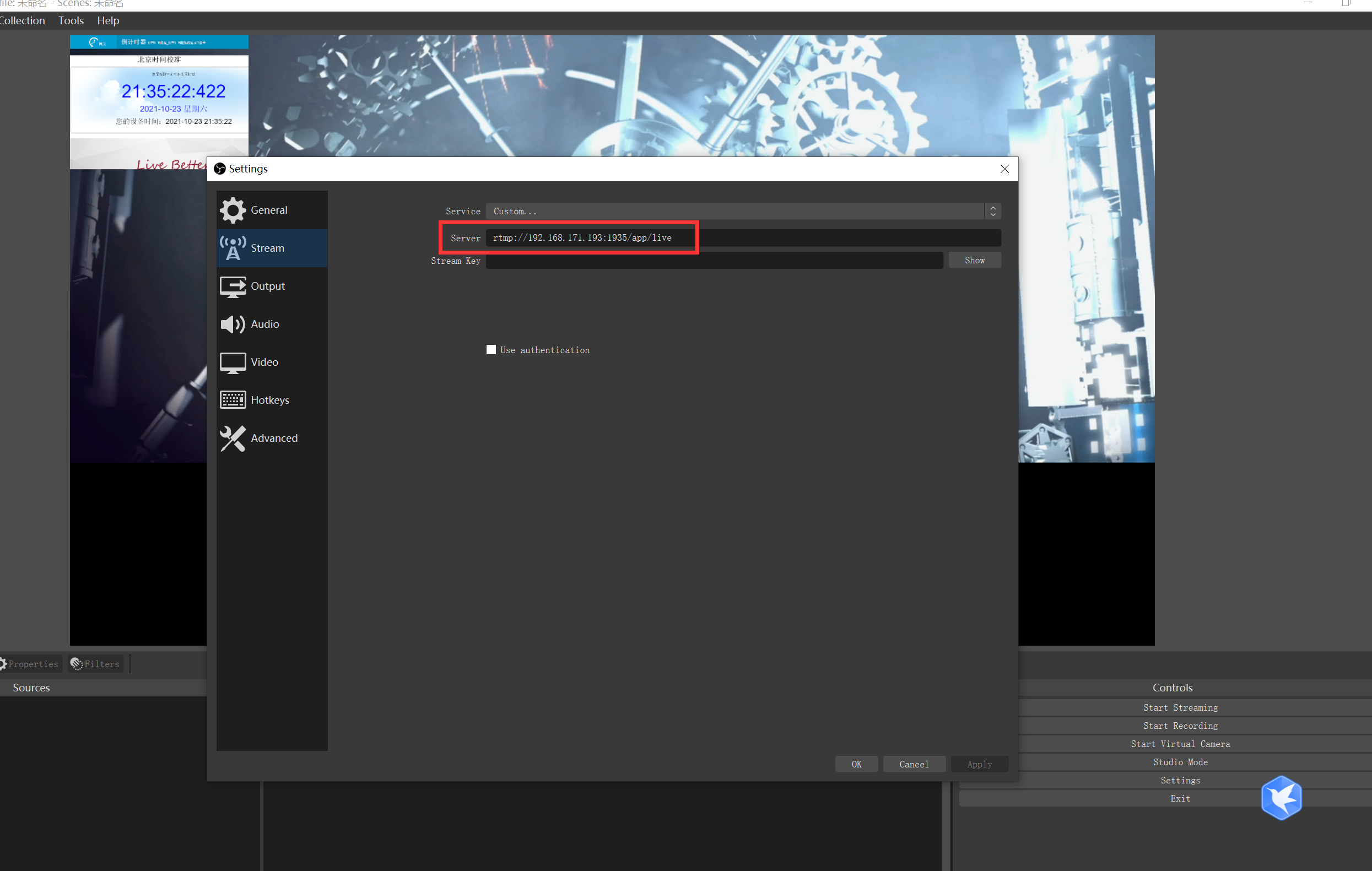 OBS v27.x cannot push RTMP stream · Issue #542 · AirenSoft/OvenMediaEngine · GitHub