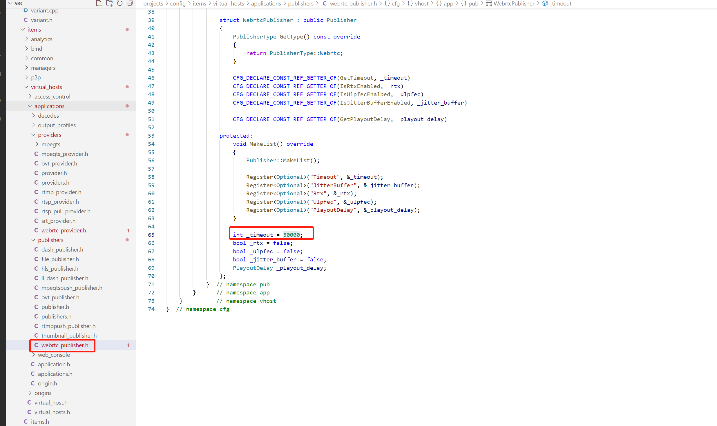 The WebRTC fails to push the flow again after the network is disconnected. Procedure · Issue ...