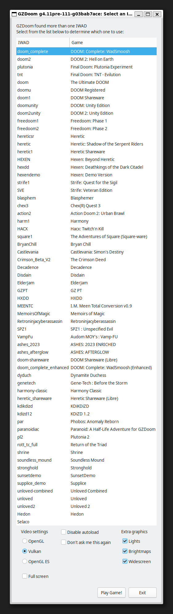Scroll bar on iwad selection menu · Issue #1451 · ZDoom/gzdoom · GitHub