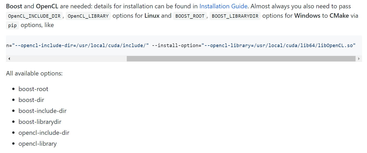 Windows Python GPU install: invalid command name 'boost-root=.......' · Issue #3147 · microsoft ...