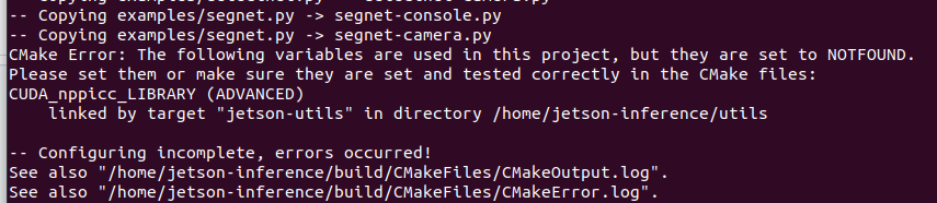 CUDA_nppicc_LIBRARY (ADVANCED) · Issue #1286 · dusty-nv/jetson-inference · GitHub