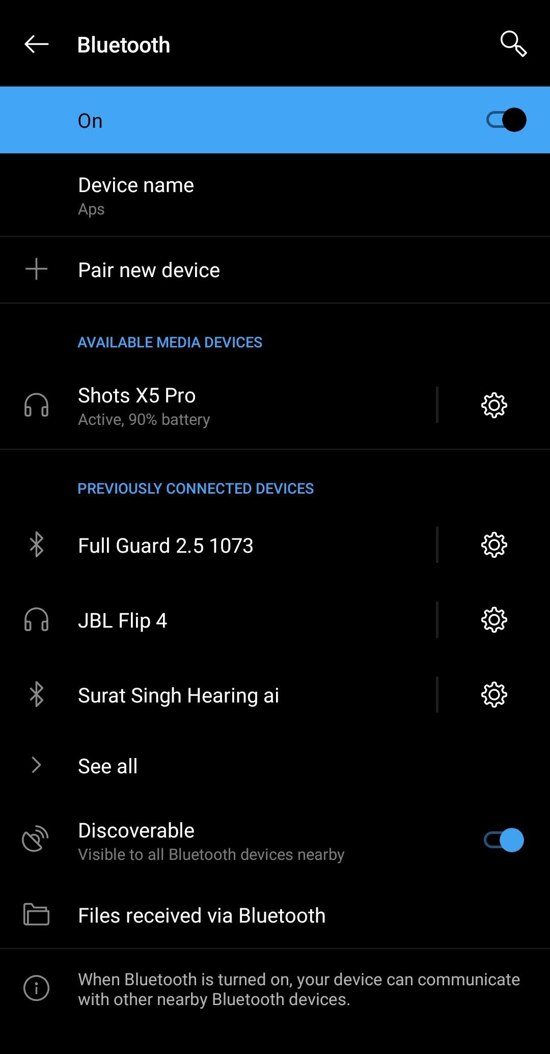 Is there any way to get the list of previously connected devices ...