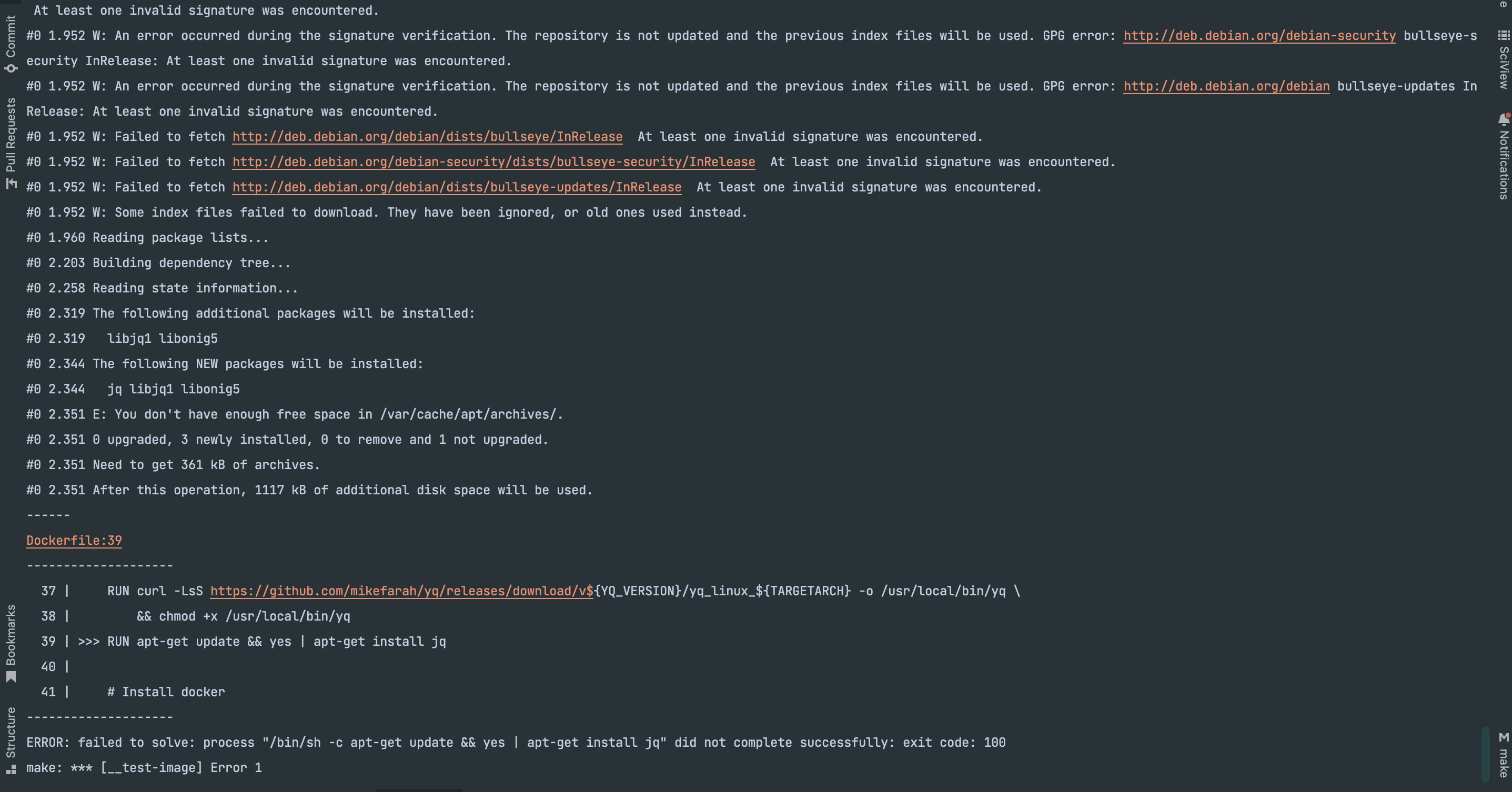 golang: 1.19-bullseye image cannot be compiled · Issue #2510 · open-policy-agent/gatekeeper · GitHub