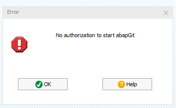 Question: Can an auth-check for abapGit-execution be implemented? · Issue #5629 · abapGit ...