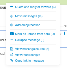 Make "read receipts" more readily viewable and useful · Issue #24716 · zulip/zulip · GitHub