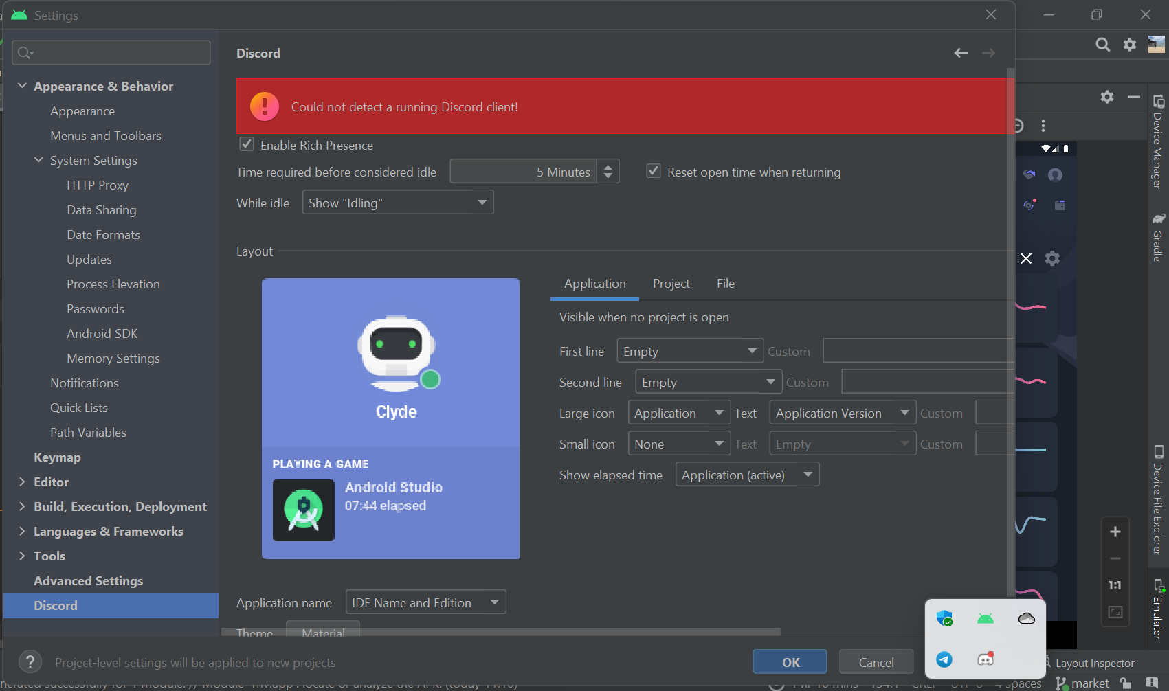 could not detect a running discord client when discord is open · Issue #118 · Almighty-Alpaca ...