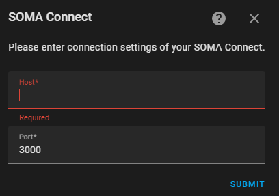 Cannot Install SOMA Connect integration via UI · Issue #71785 · home-assistant/core · GitHub
