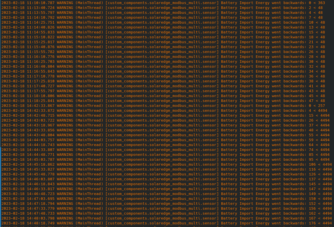 Resetting Battery Lifetime Meters Causes Log Warning Spam · Issue 264 · Willcodeforcats