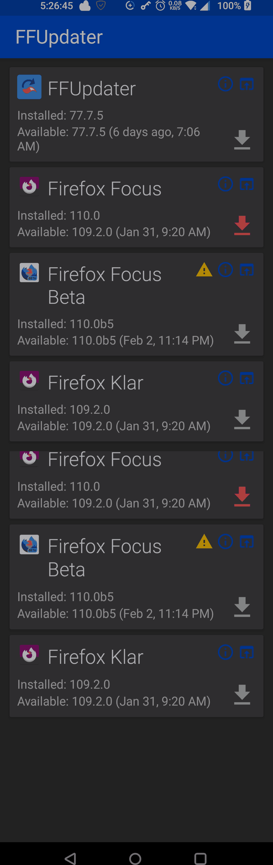 Nit: Unnecessary Scrolling · Issue #339 · Tobi823/ffupdater · GitHub