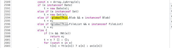 issue: globalThis is ES2020 and the project is being compiled with ...