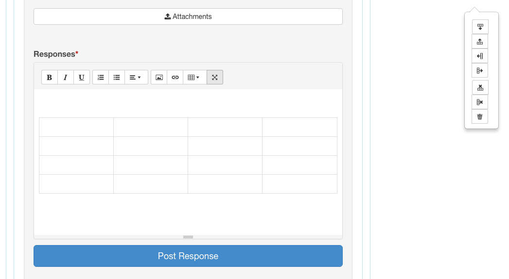 Replace table popovers as menu items or toolbar icons. · Issue #2498 · summernote/summernote ...