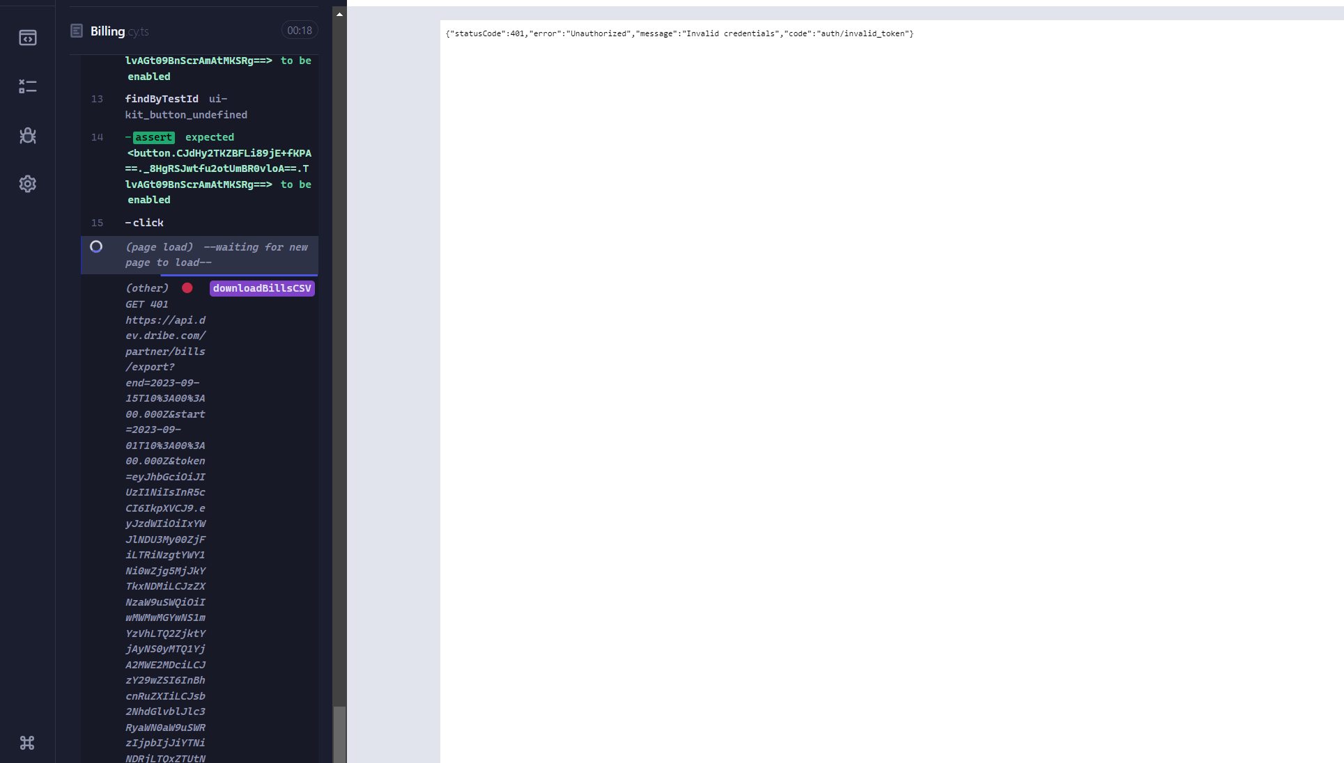 Ability to prevent/stop loading 'Page load' · Issue #7083 · cypress-io/cypress · GitHub